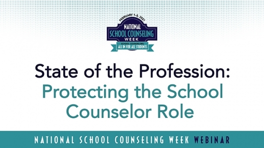 Protecting the School Counselor Role - American School Counselor ...